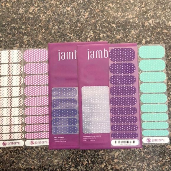 Jamberry | Makeup | 2 Jamberryfull Sheets And 4 Half Sheets | Poshmark